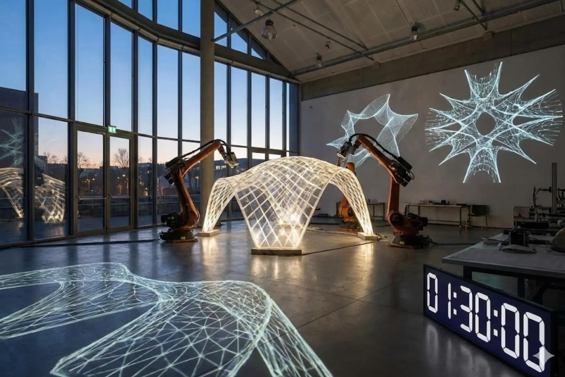 Algoritma Desain Gridshell, Buat Struktur Lengkung Cuma 90 Menit ...