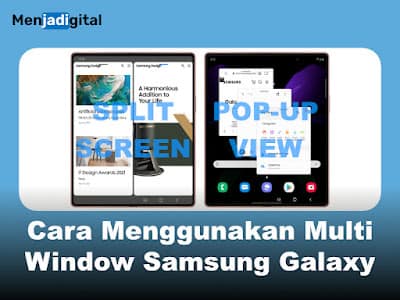 Cara Menggunakan Multi Window Samsung Galaxy - Menjadigital